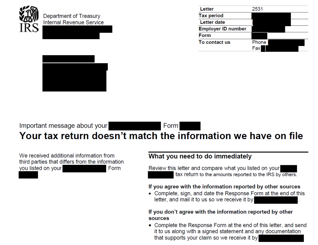 Letter 2531 - Tax Problems and Solutions Handbook