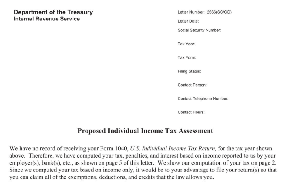 Letter 2566 - Tax Problems and Solutions Handbook